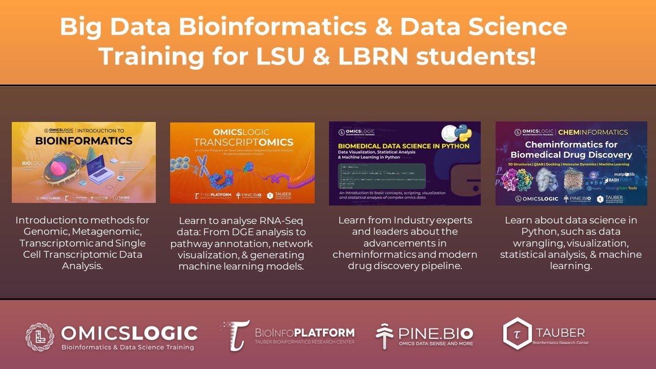 Webinar: Bioinformatics and Data Science Summer Training Programs - YouTube