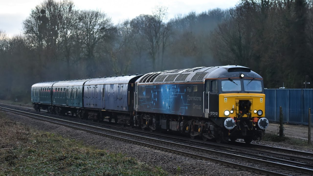 Rail Operations Group 57312 - YouTube
