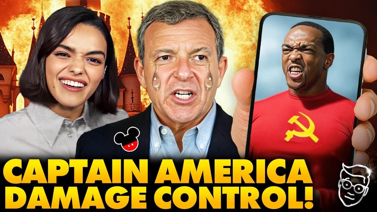 Captian Communist: Disney in PANIC Mode After New DEI Captain America ...
