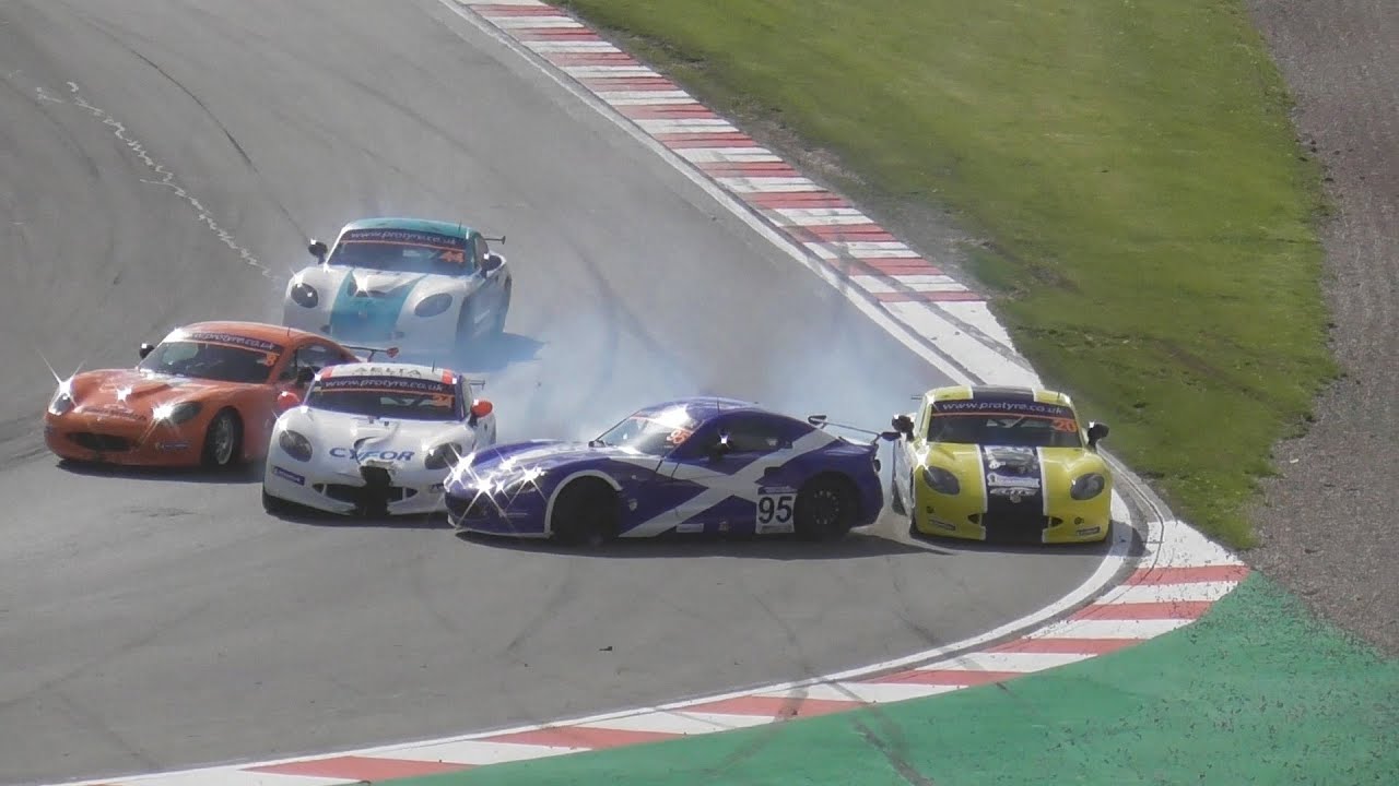 BTCC Crashes/Highlights, Donington Park, 23 & 24/4/22 - YouTube