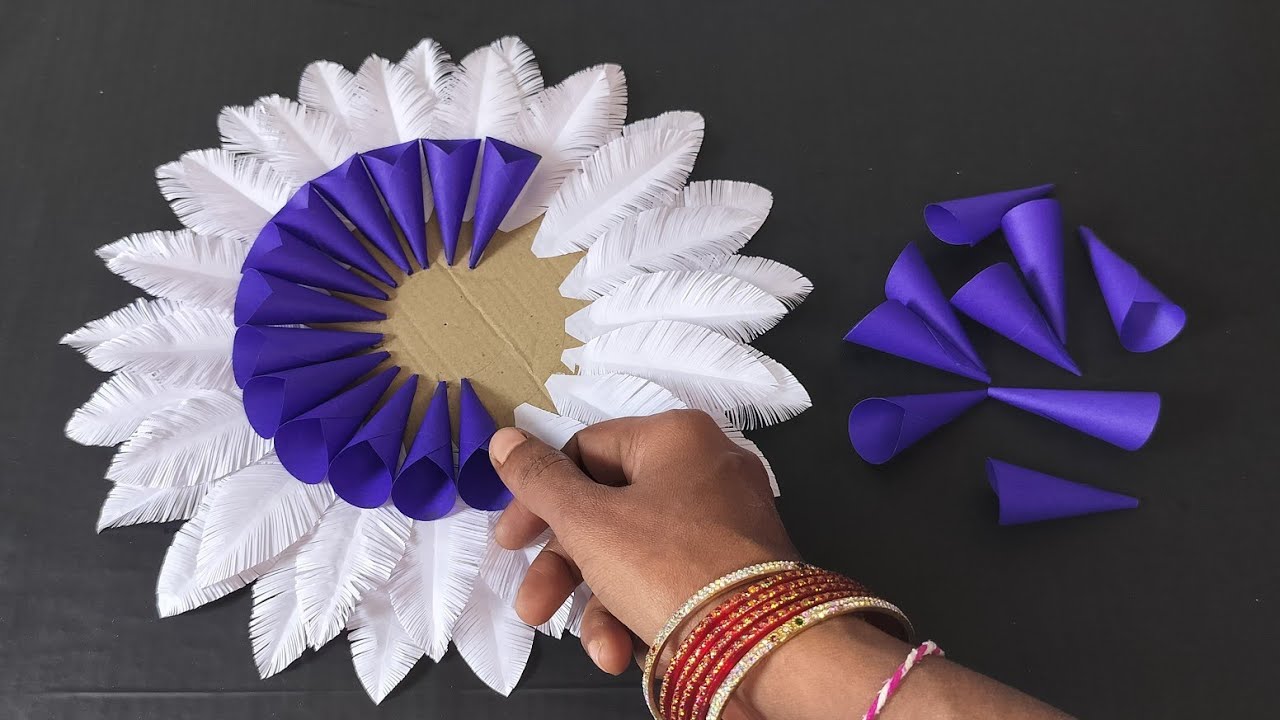 Beautiful paper wall hanging/paper wall hanging for home decoration ...