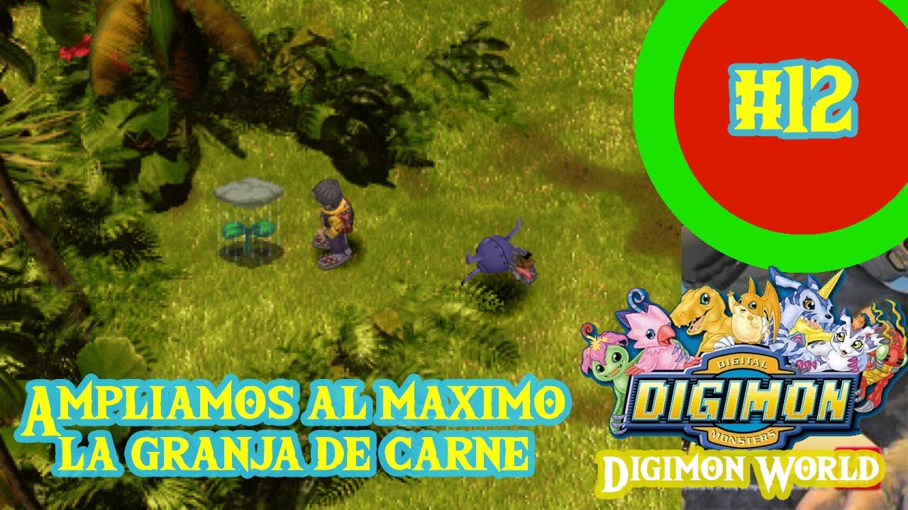 Digimon world - #12 - Ampliamos al maximo la granja de carne - YouTube