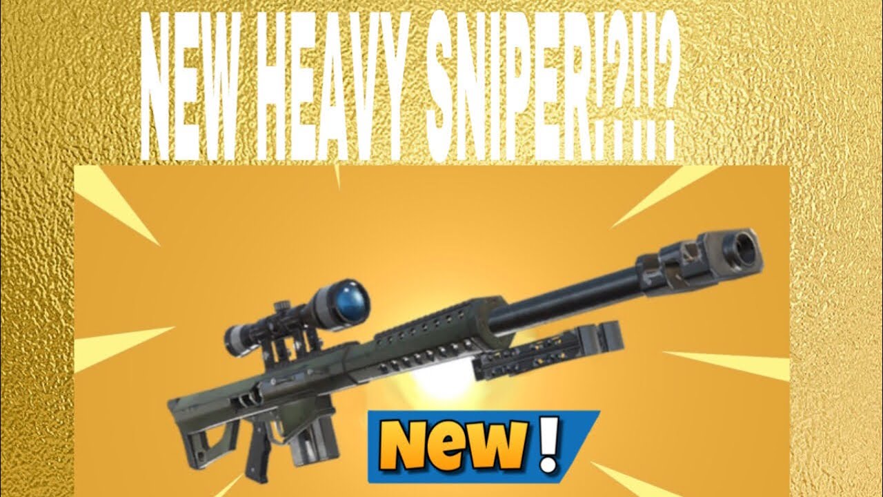 *NEW*HEAVY SNIPER?!??!?-In Fortnite Battle Royalr - YouTube