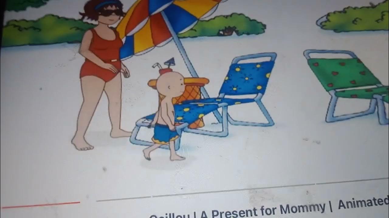 Caillou & His Mom Dress Up For Summer - YouTube