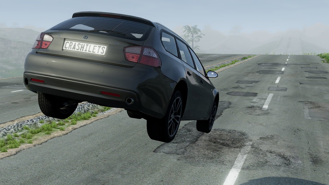 Crash Testing The ETK 700 Series - BeamNG Drive Mods & Crashes - YouTube