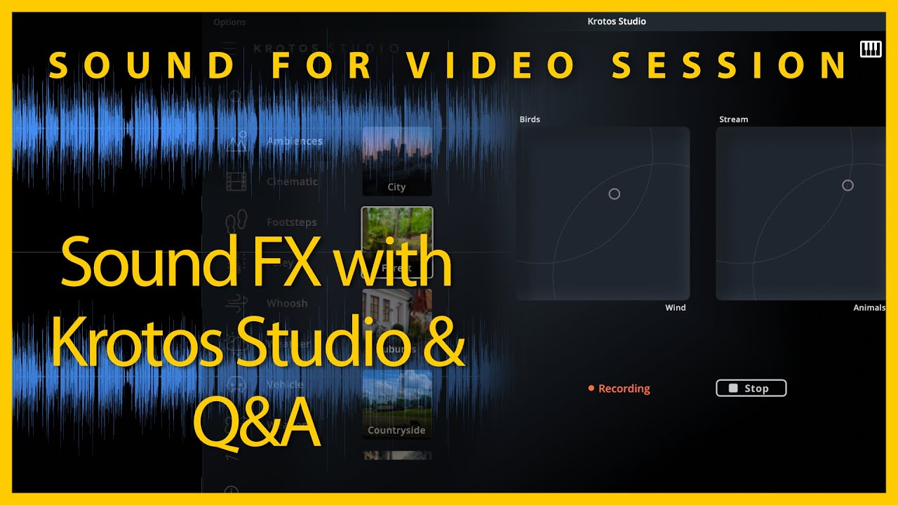 Sound for Video Session: Sound FX with Krotos Studio & Q&A - YouTube