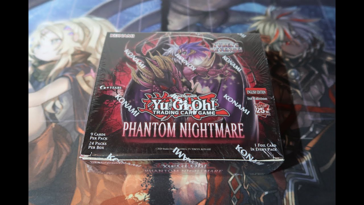 Yugioh Pack Opening Phantom Nightmare Booster Box - YouTube