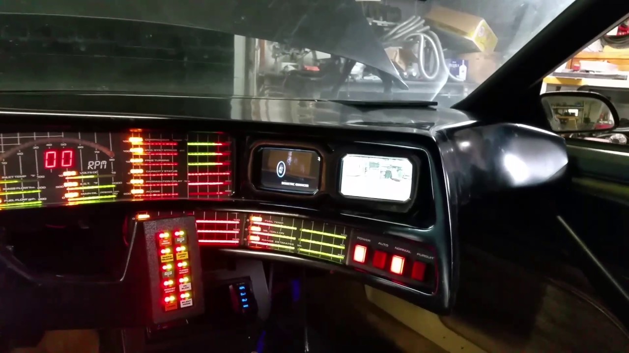 Knight Rider Dashboard - YouTube