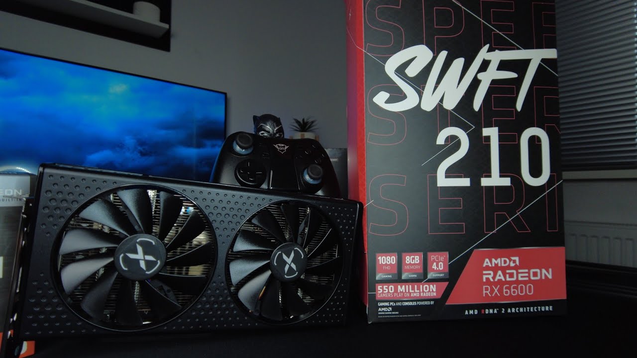 XFX SWFT Speedster 210 - Radeon RX 6600 - 8 GDDR6 - #asmr #unboxing # ...