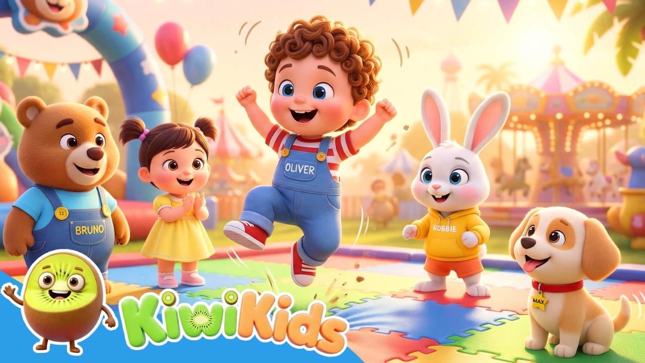 Jump, Clap & Dance! | Fun Kids Dance Song | KiwiKids Nursery Rhymes ...