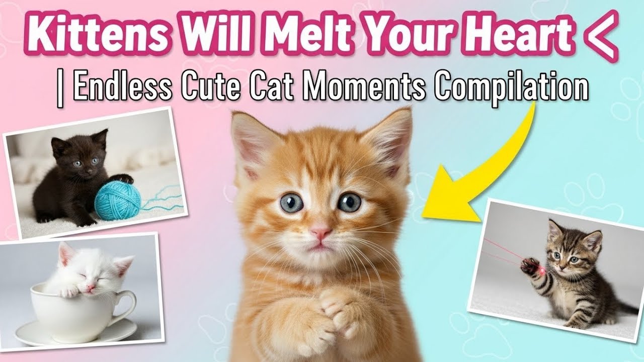 “The Ultimate Kitten Marathon 🐱 | Cuddles, Playtime & Heart-Melting ...