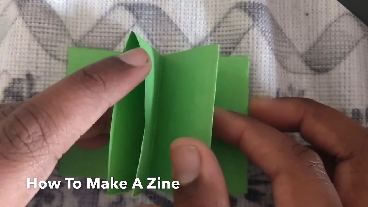 How To Make A Zine - YouTube