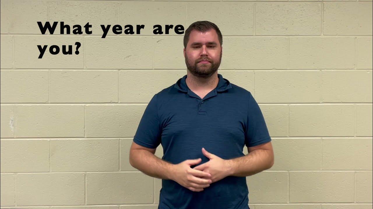 LEARN HOW TO SIGN WHAT GRADE LEVEL YOU ARE IN SCHOOL IN ASL! - YouTube