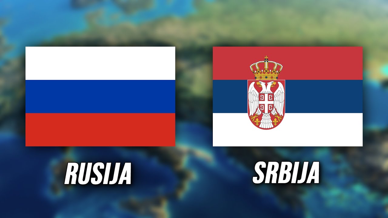 Zašto zastave SRBIJE i RUSIJE liče? - YouTube