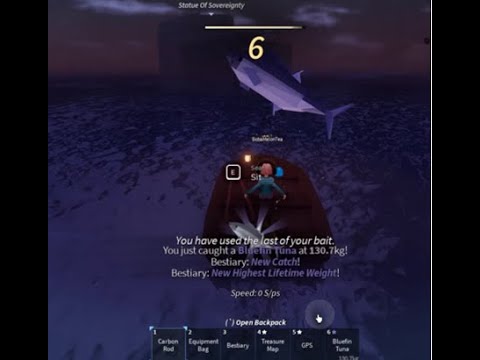 ROBLOX FISCHING GAME: BOAT PURCHASE + TEASURE MAP + SWEET FISH - YouTube