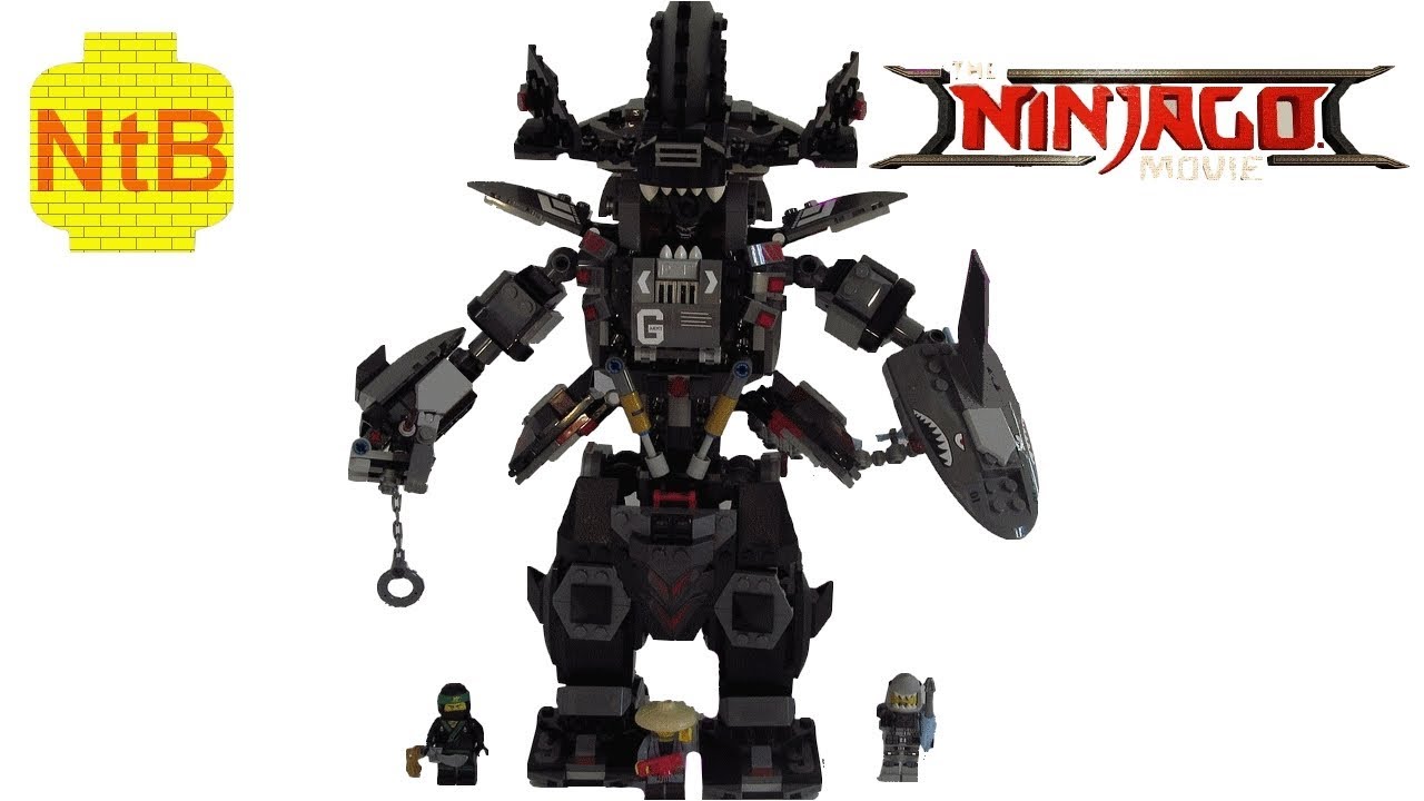 LEGO NINJAGO MOVIE 70613 GARMA MECHA MAN REVIEW - YouTube