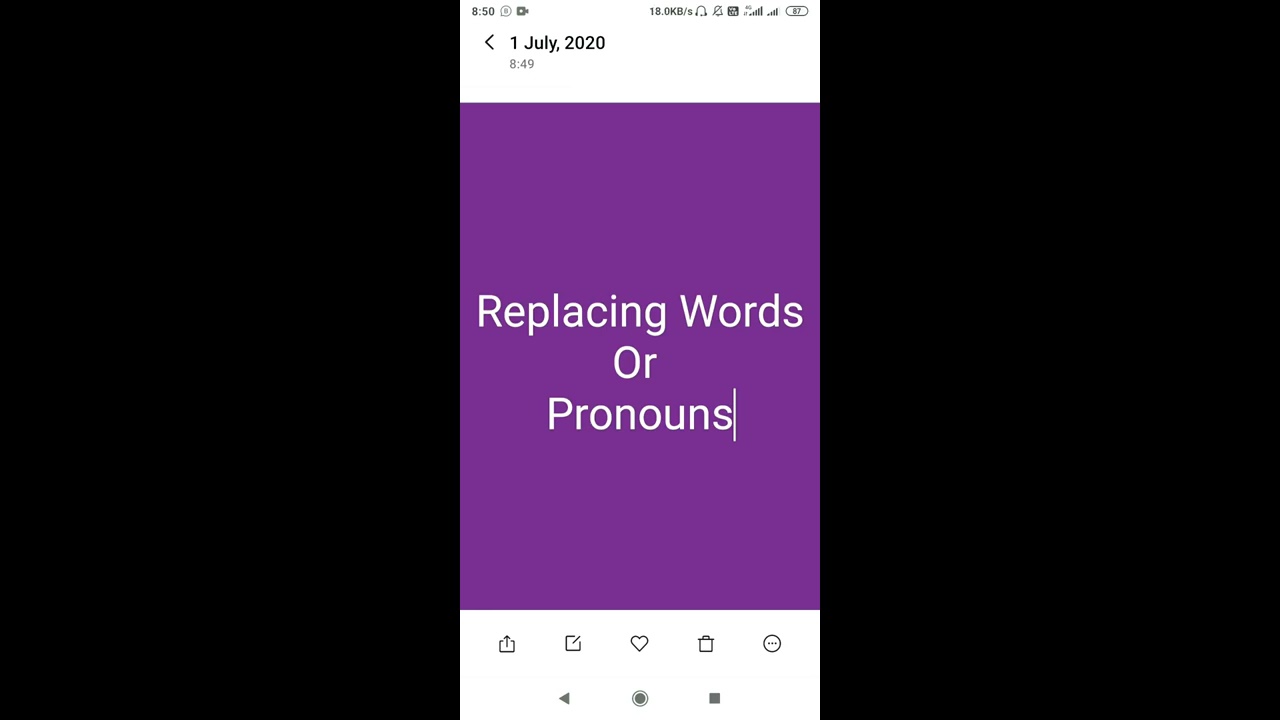 English Class 3 Replacing Words YouTube english-class-3-replacing-words-youtube