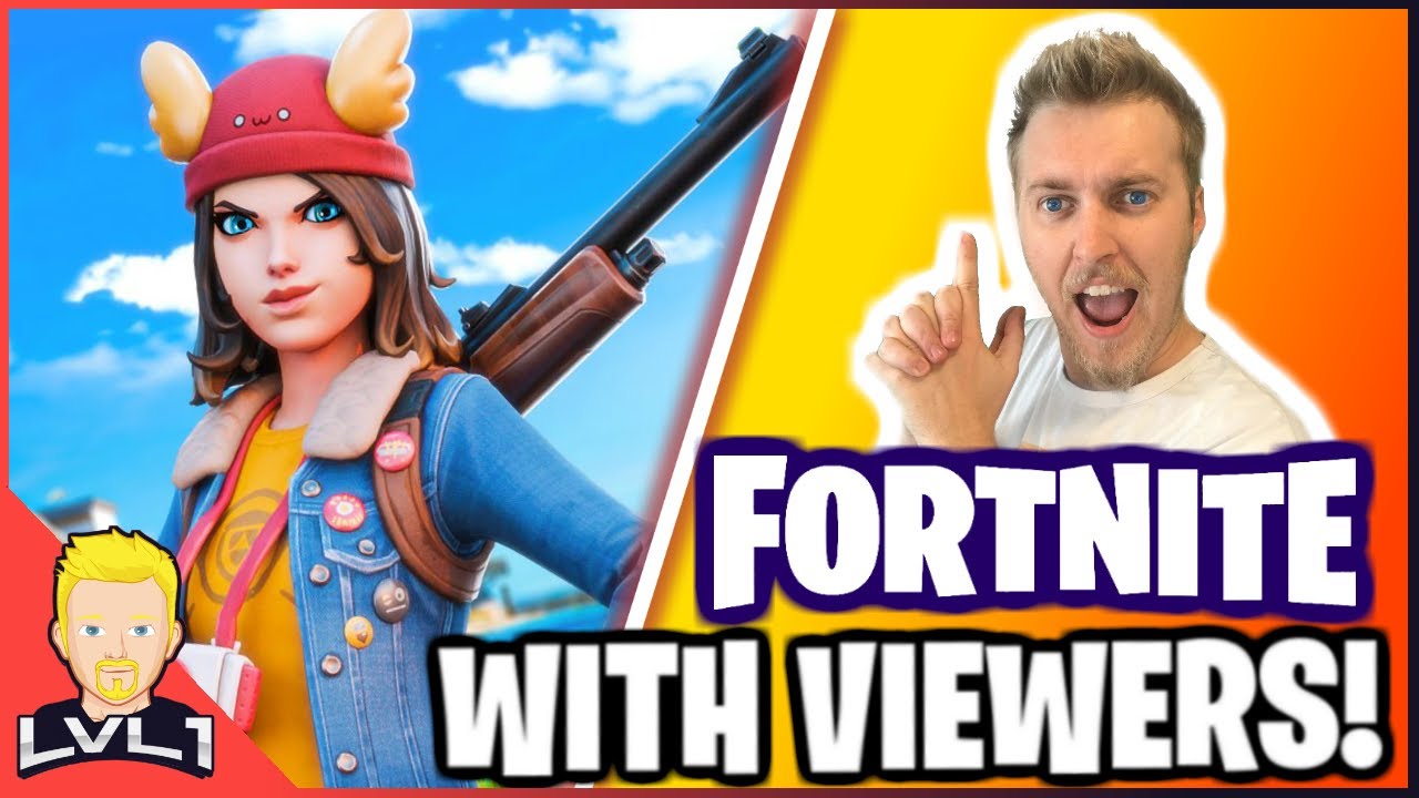 *LIVE* Playing Fortnite With Viewers / Fortnite Live Stream NOW - YouTube
