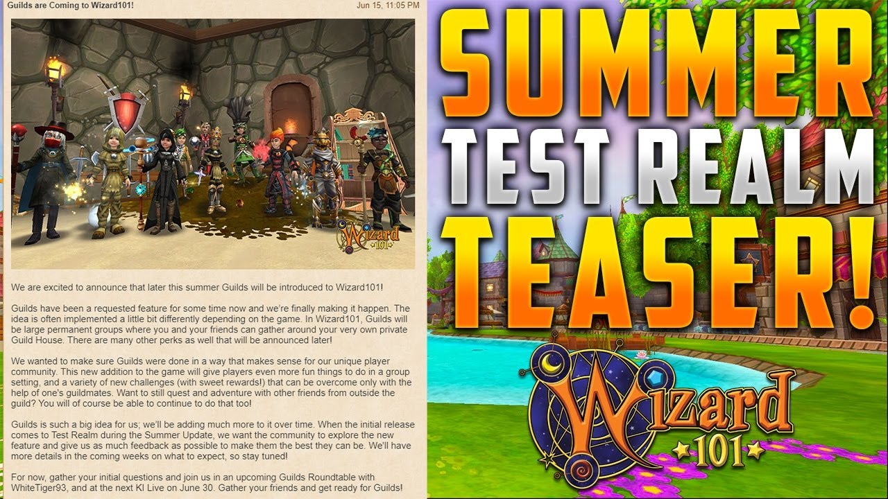 Wizard101: NEW GUILDS Are Coming Soon! - YouTube