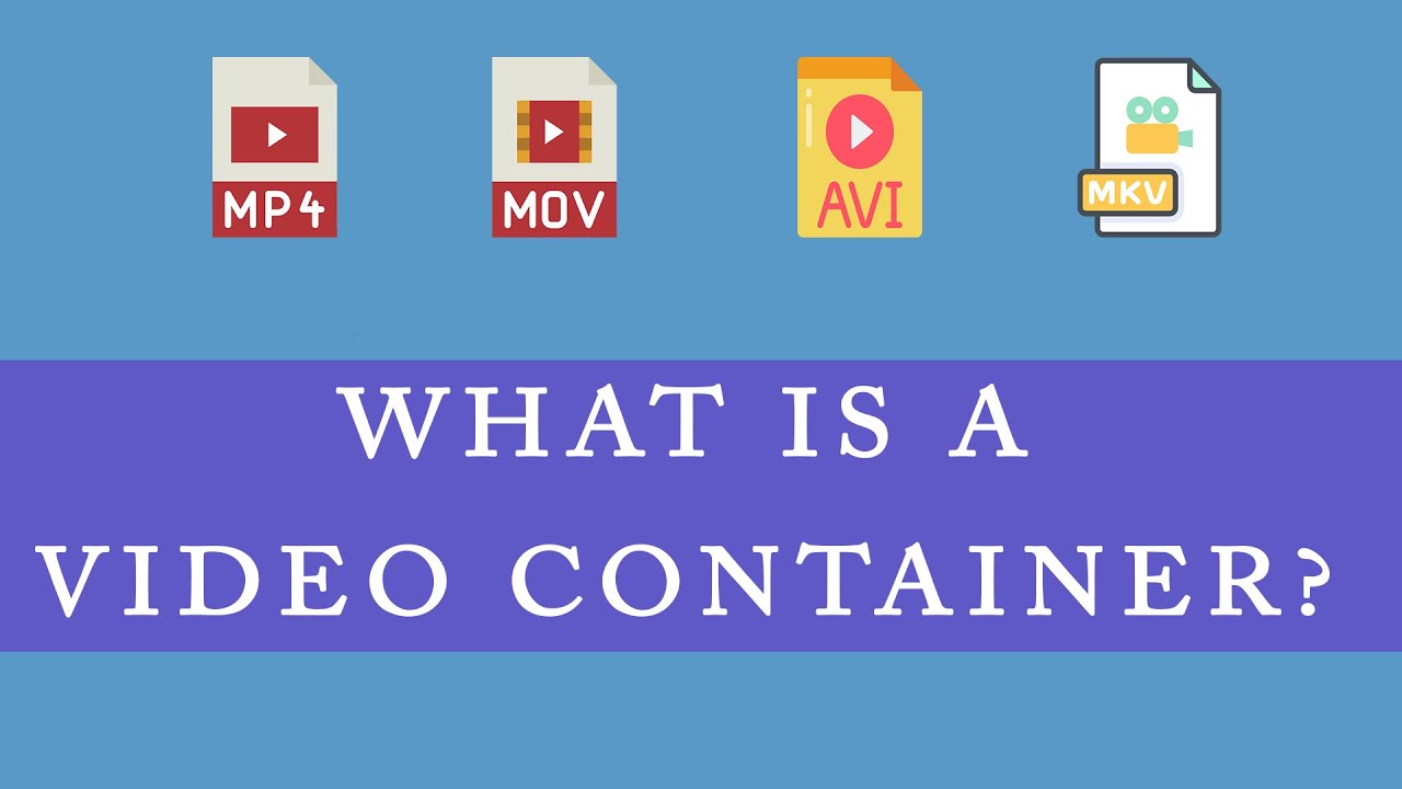 Video Container (WHAT ARE THEY?) | Full Explanation #video #container # ...