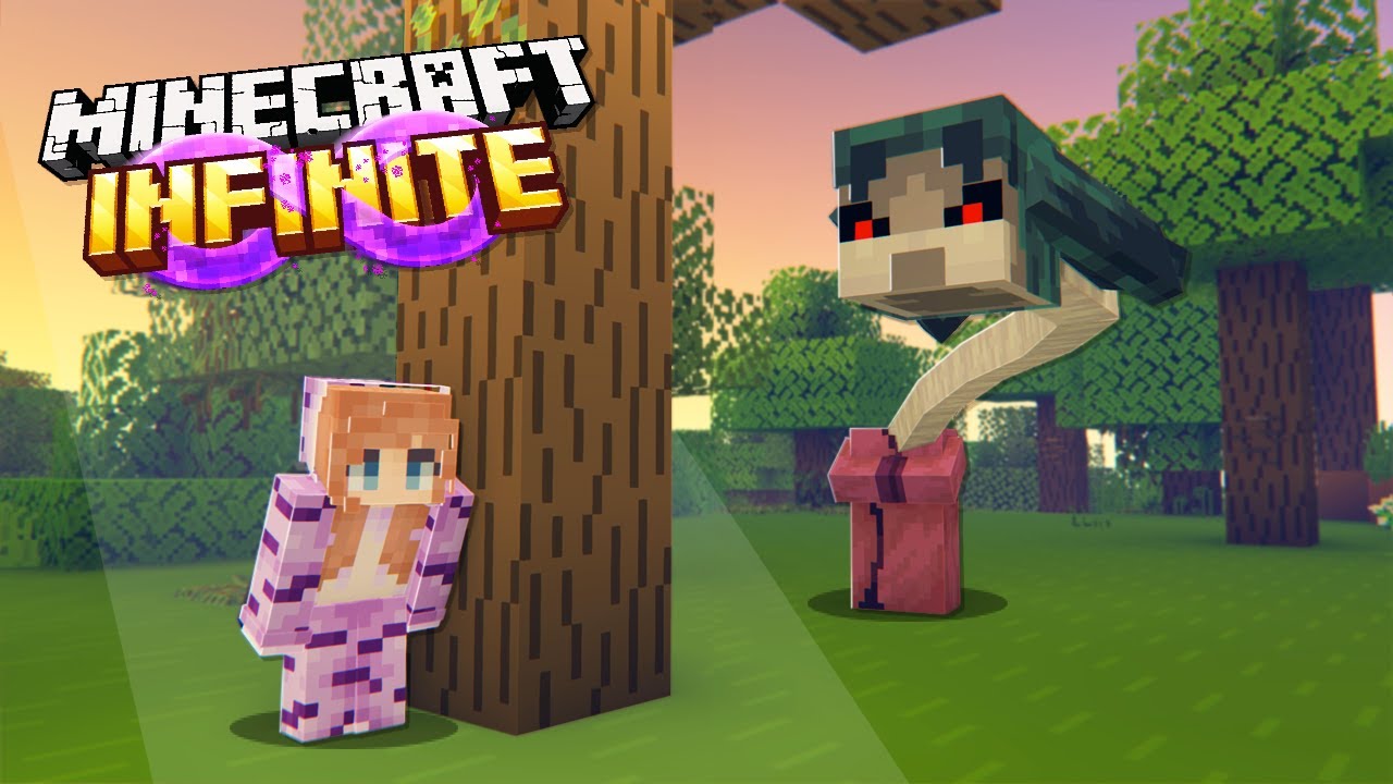 I Survived Minecraft's Most DISTURBING Horror Mod (Minecraft Infinite ...