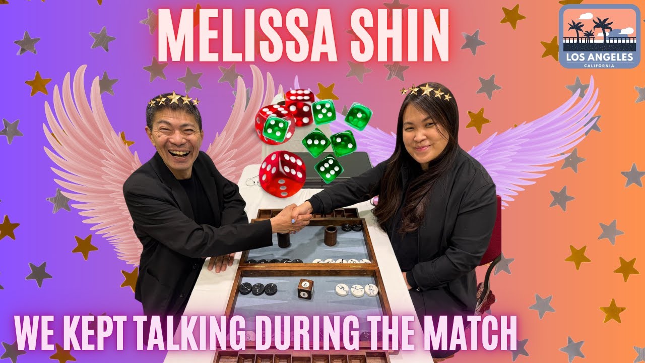 Backgammon Michy vs Melissa Shin 2025 Los Angeles - YouTube