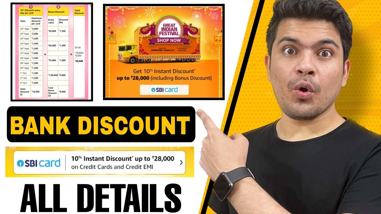 Amazon Great Indian Festival 2022 Sale Bank Offer All Details Card amazon-great-indian-festival-2022-sale-bank-offer-all-details-card