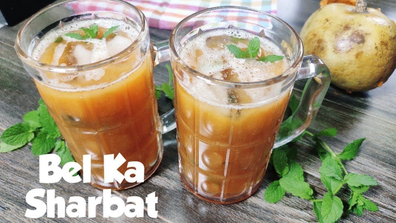 Bel Ka Sharbat|Bel juice Recipe|Wood Apple Squash|#SARIKAWORLD - YouTube