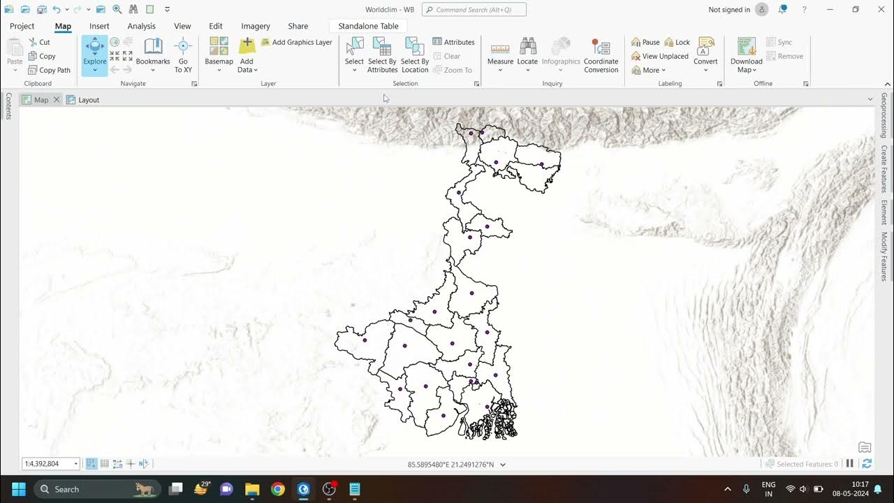How To Effortlessly Extract Data From Worldclim To Create Map & Excel With ArcGIS Pro 3 | Part ...