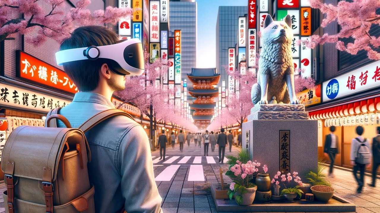 Mit der Meta Quest 3 durch Tokio Japan TEIL 1 Google Earth VR / Shibuya ...