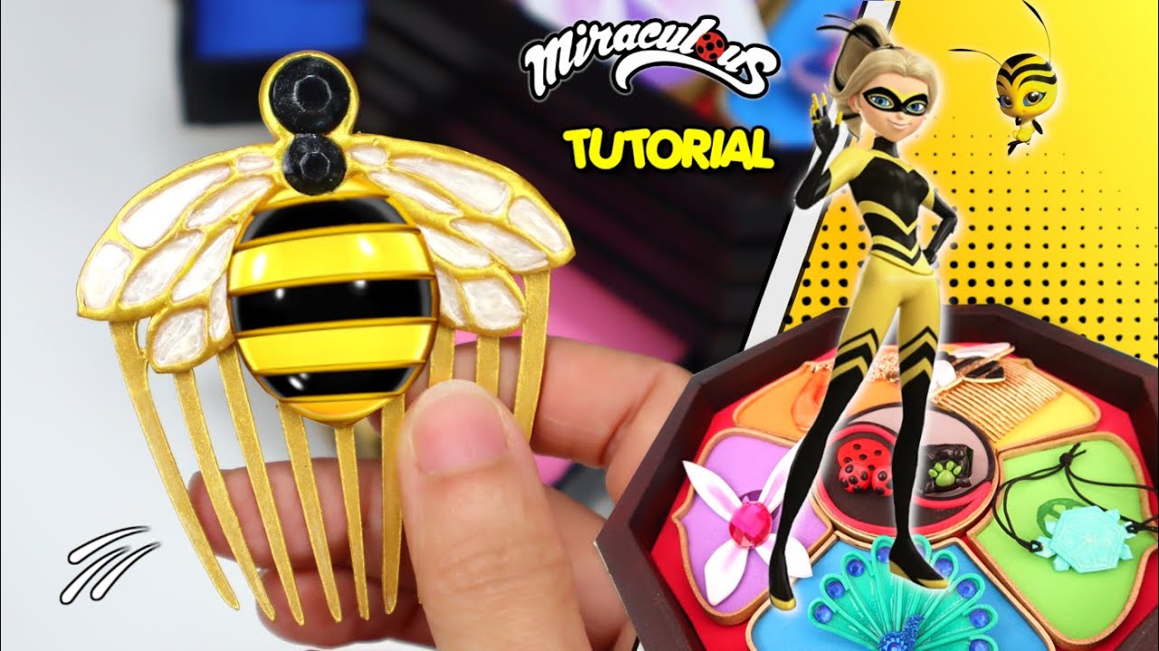 DIY Miraculous Ladybug | remake BEE Miraculous activated - How to make ...
