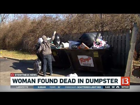 Woman found dead in dumpster - YouTube