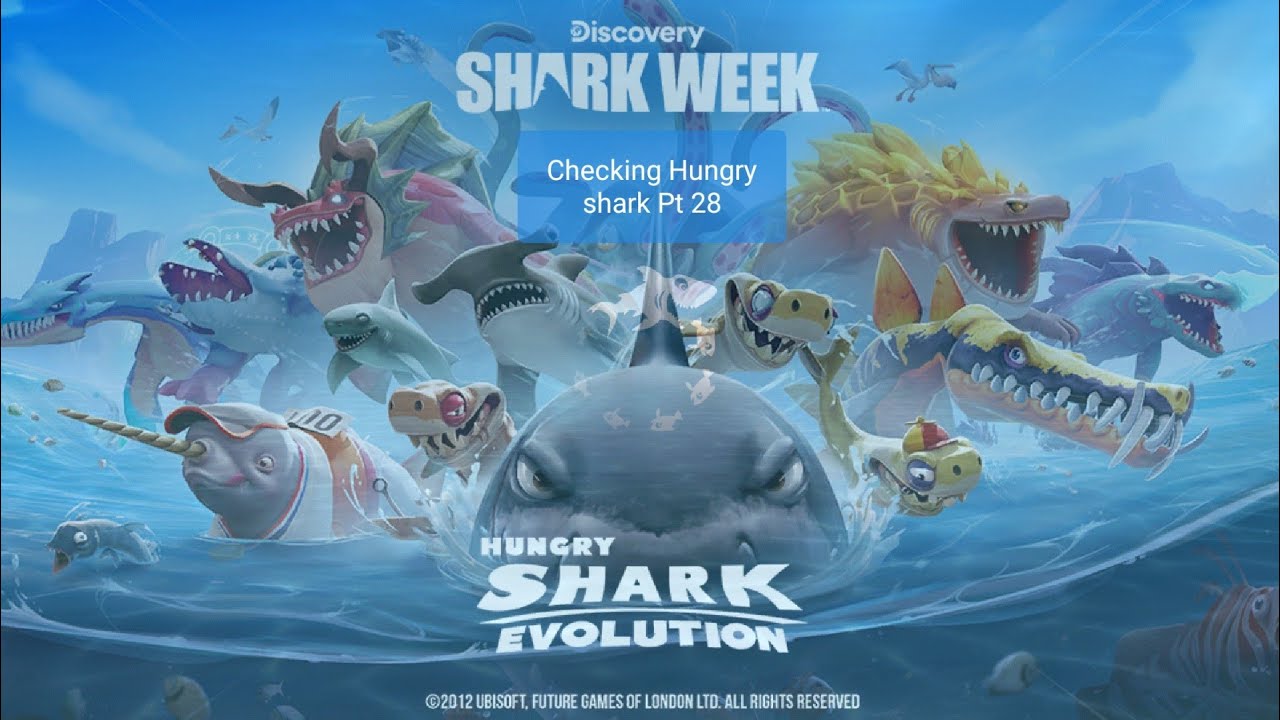 Checking Hungry shark Pt 28 - YouTube