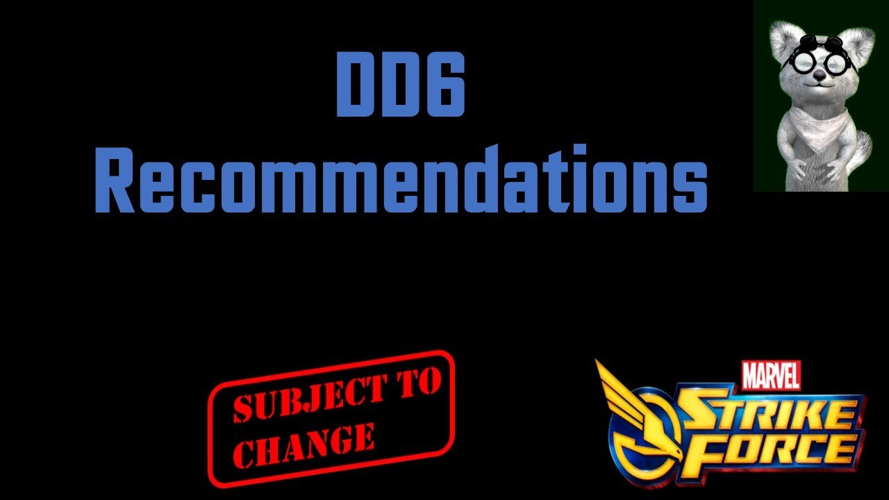 MSF - DD6 Recommendations as of 06/15/2023 - YouTube