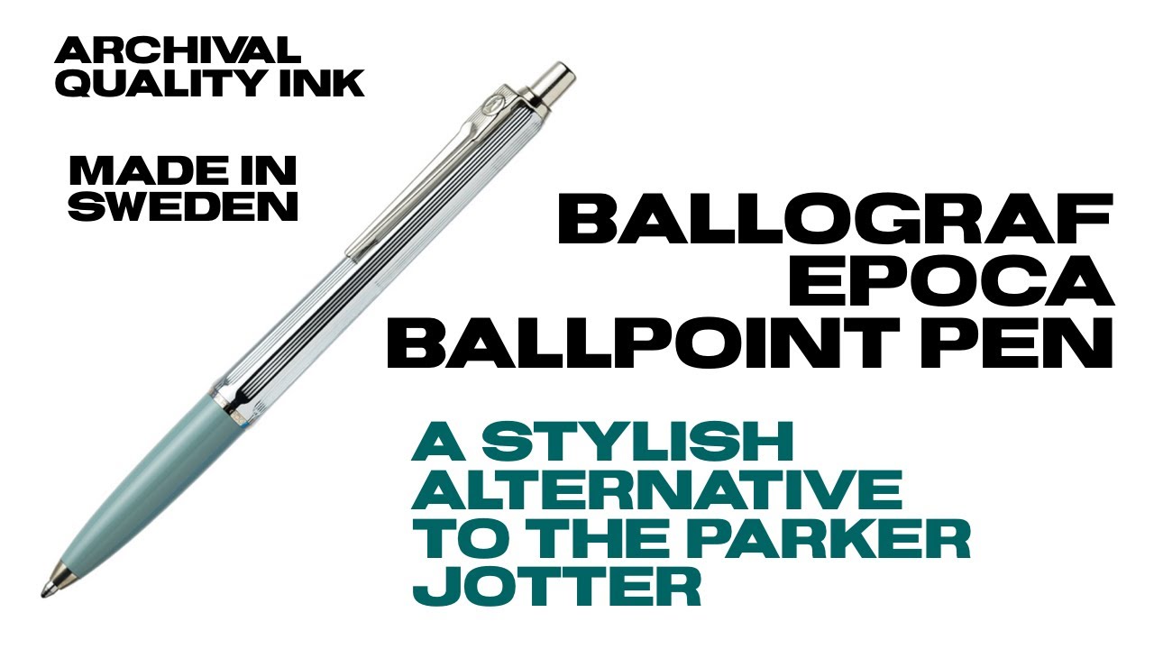 Ballograf Epoca ballpoint pen review: great as an EDC pen & alternative ...