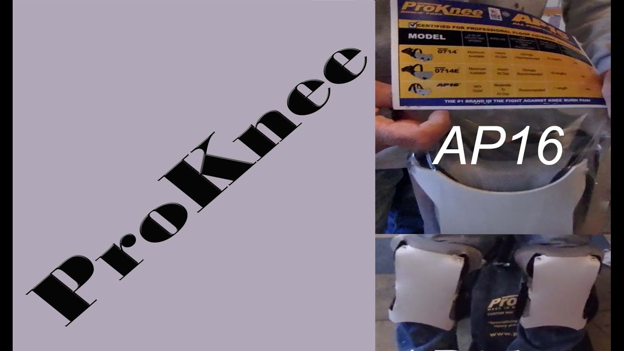 Pro Knees Ap16 Knee Pads - YouTube