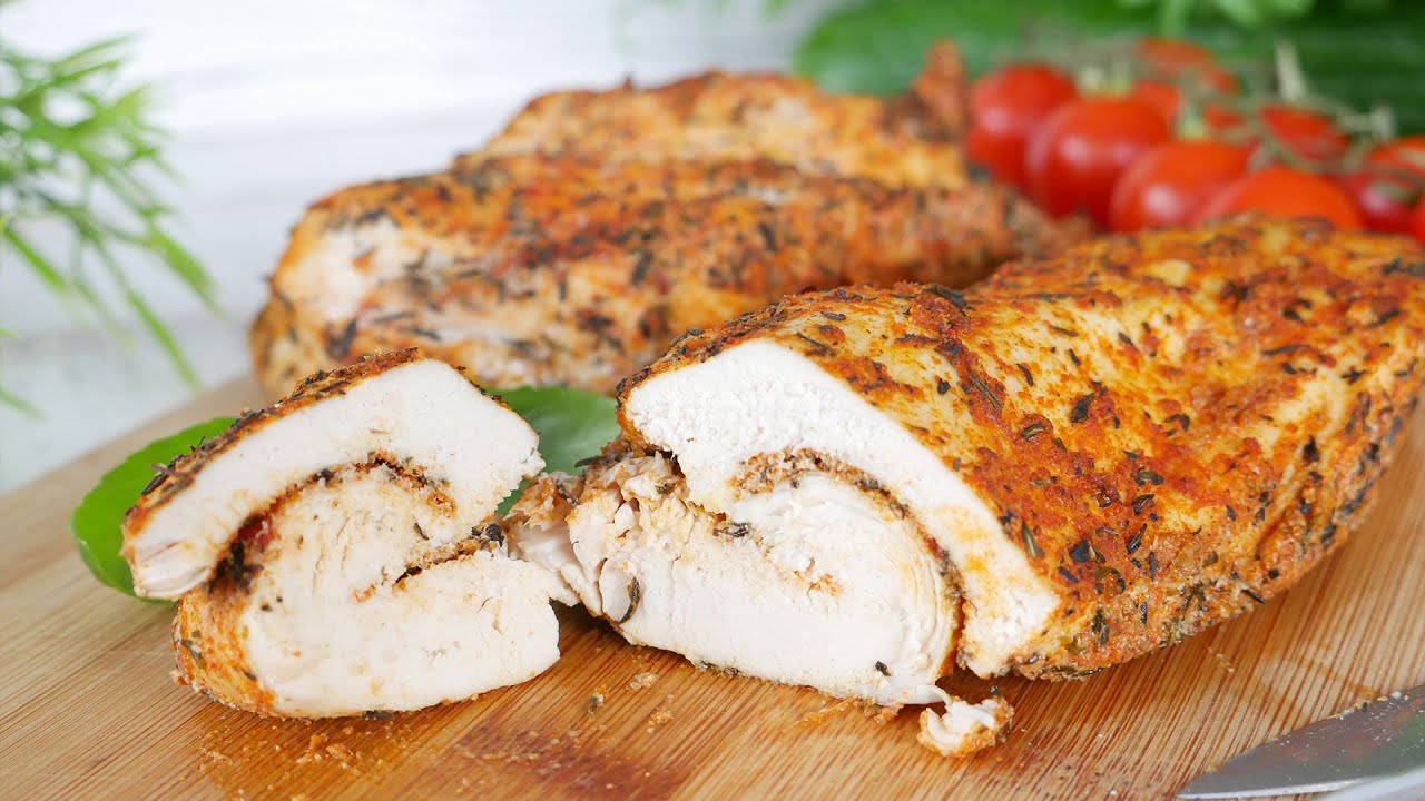 Pieczony filet z kurczaka - YouTube