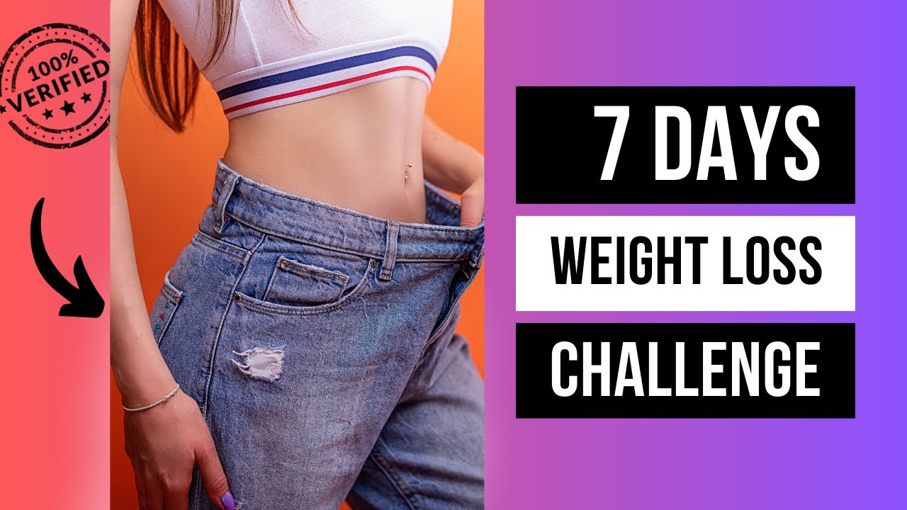 Shed Fat Fast with My 7 Day Weight Loss Challenge - Results Revealed!# ...