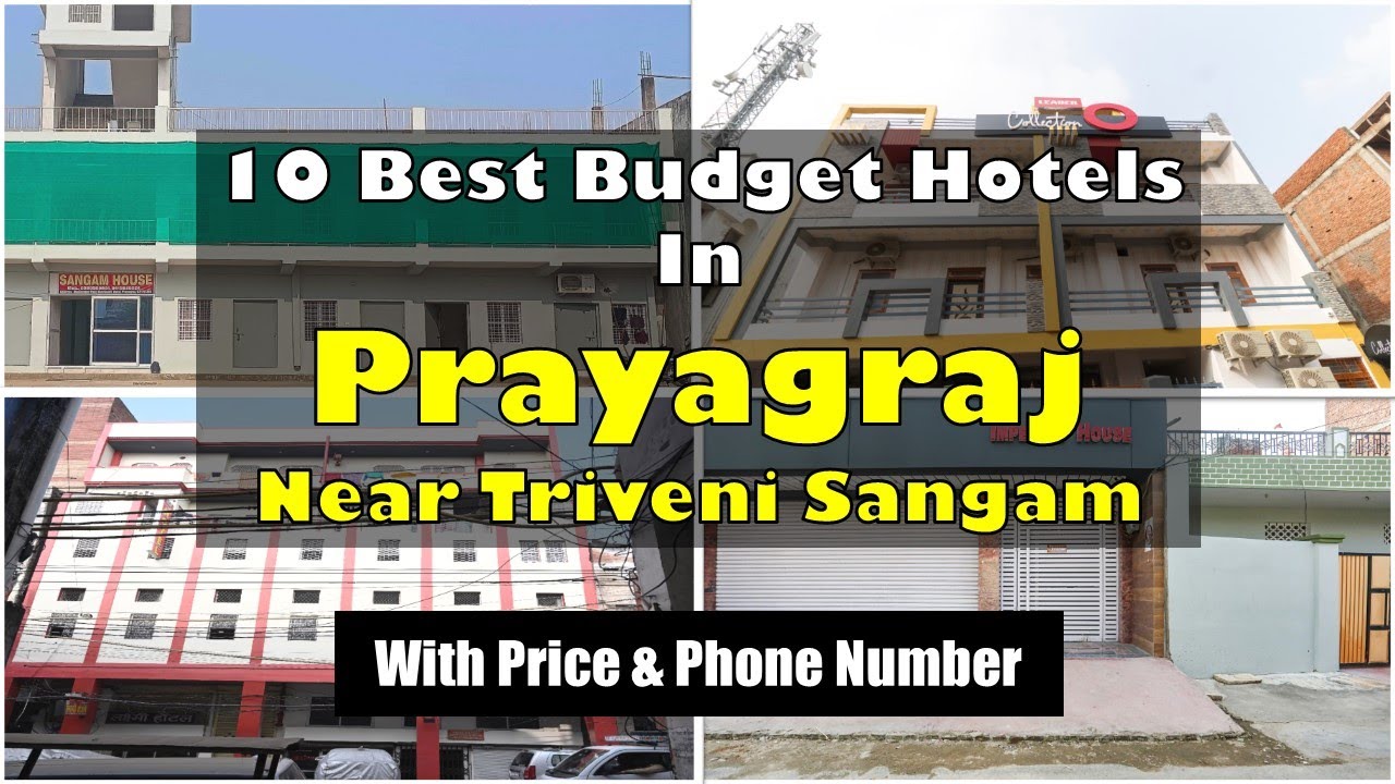 10 Best Budget Hotels In Prayagraj Near Triveni Sangam | प्रयागराज में होटल - YouTube