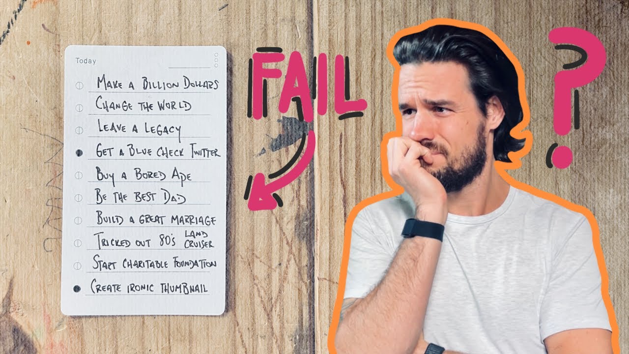 Why To-Do Lists Fail Your Goals - YouTube
