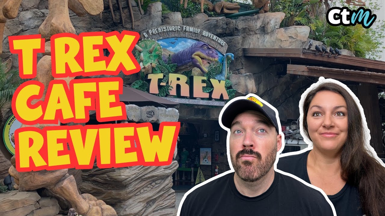 T Rex Cafe In Disney Springs Review | DIsney Dining Review - YouTube