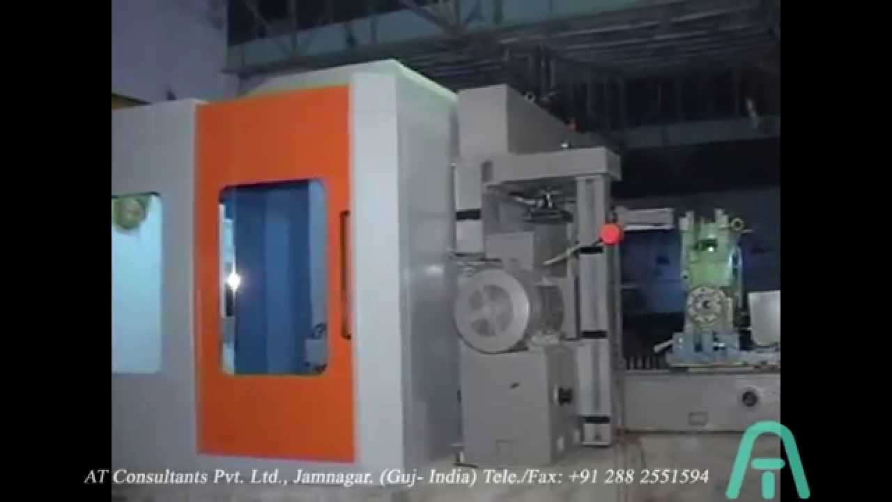 CNC Roll Groove Dressing Machine - YouTube