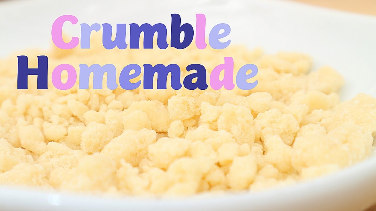Crumble homemade/ครัมเบิ้ลทำเองแบบง่าย/easyfoodgoodhealthbyAndy - YouTube
