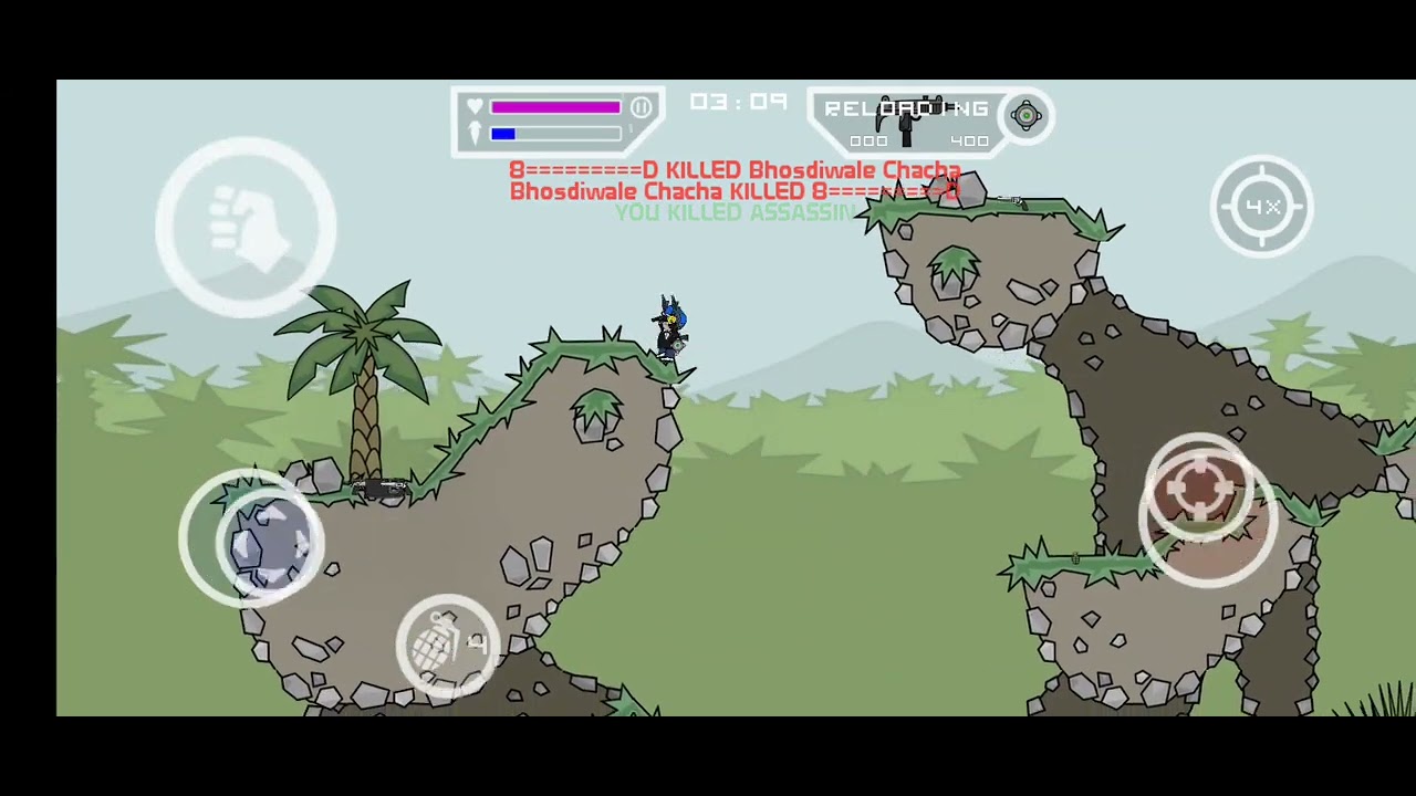 Mini militia rank push up to 60. And amazing gameplay 😘 - YouTube