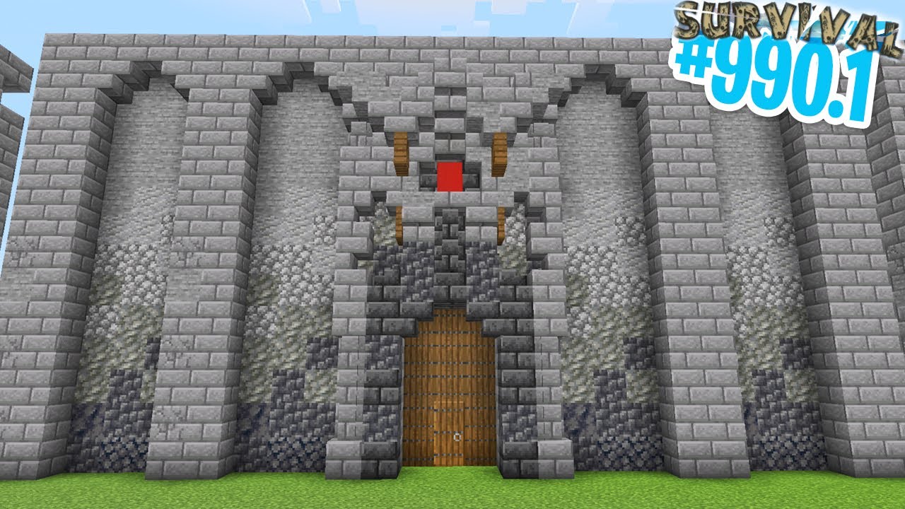 Il PORTONE del CASTELLO - Minecraft ITA SURVIVAL #990.1 - YouTube
