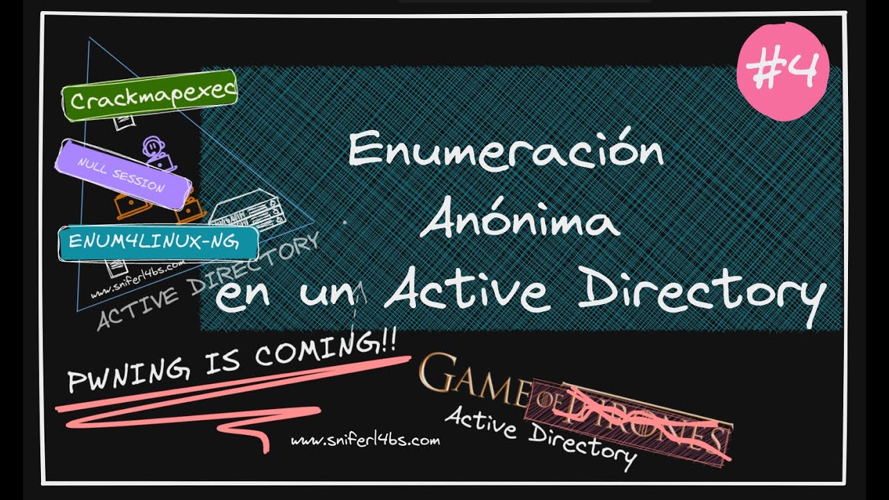 #4 Enumeración Anónima de Usuarios con Crackmapexec y Enum4linux-ng | GOAD - YouTube