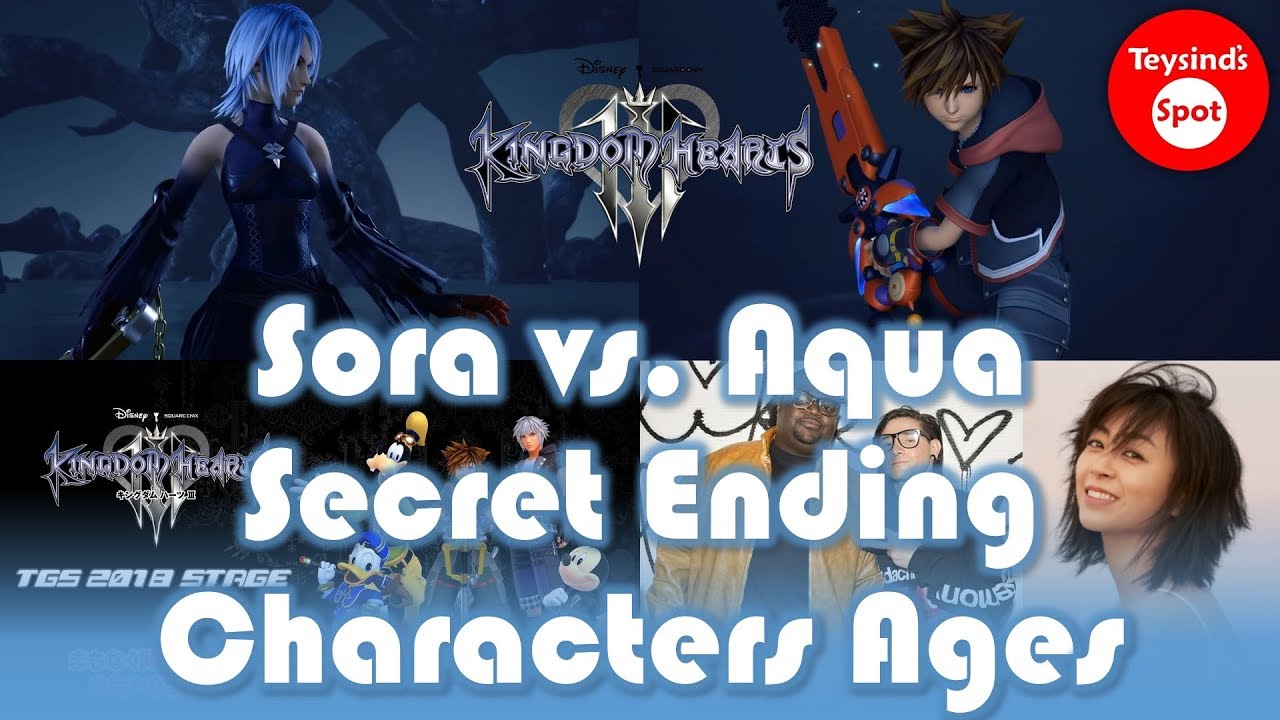 KH NEWS | Aqua Vs Sora Fight, Secret Ending, Games After KH3, Aqua's Age, New Intro Song & More ...