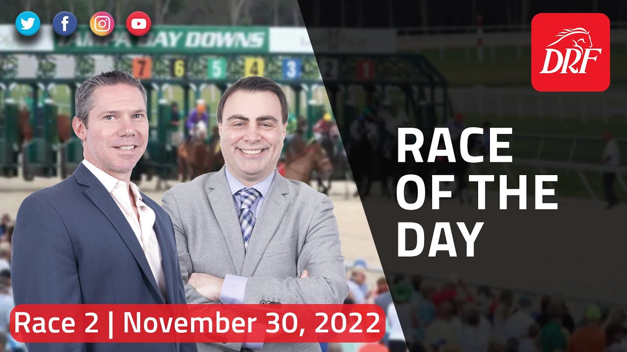 DRF Wednesday Race of the Day | Tampa Bay Race 2 | November 30, 2022 ...