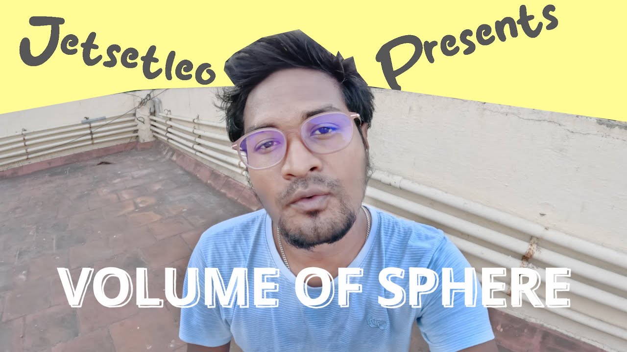 Plastic water container: Sphere Volume Explained Simply - YouTube