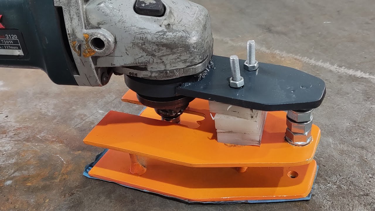 How To Make The Most Useful Angel Grinder Attachment - YouTube